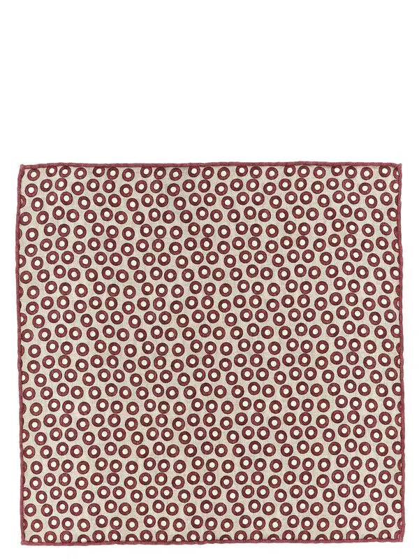 Brunello Cucinelli Polka Dot Pocket Clutch Bag - Multicolor