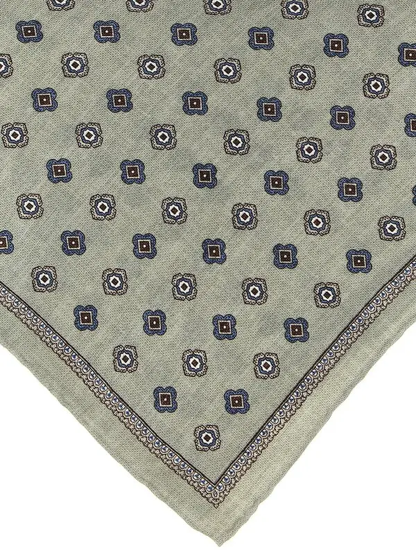 Brunello Cucinelli Double-face Silk Pocket Clutch - Multicolor