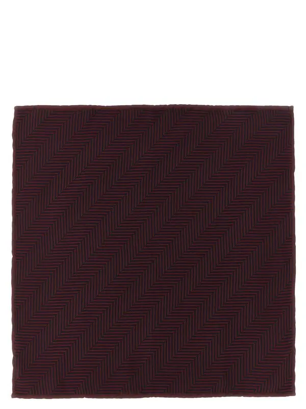 Brunello Cucinelli Chevron Pocket Clutch - Multicolor