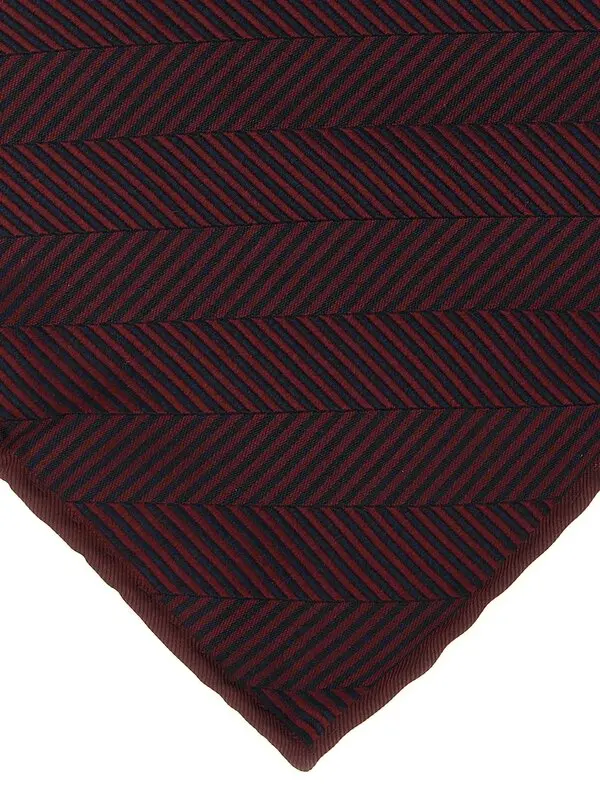 Brunello Cucinelli Chevron Pocket Clutch - Multicolor