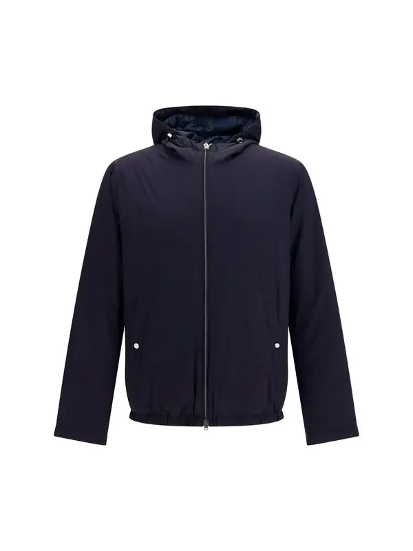 Herno Hooded Zip Jacket
