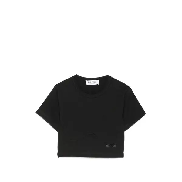 Attico Tops T-shirts & Jerseys - Black