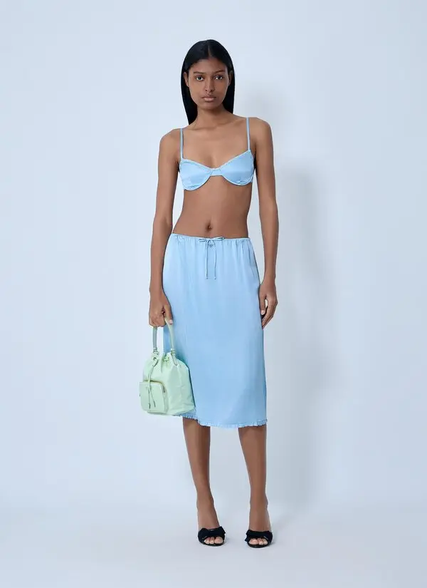 Prada Silk Bralette
