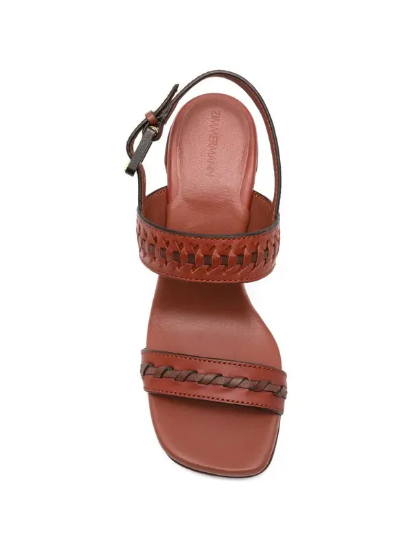 Zimmermann Alchemy Leather Sandals - Multicolor