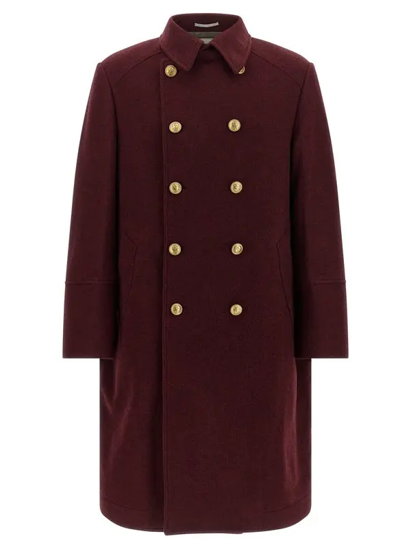 Brunello Cucinelli Cashmere Double-breasted Coat