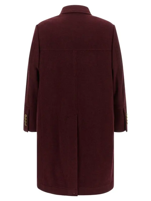 Brunello Cucinelli Cashmere Double-breasted Coat