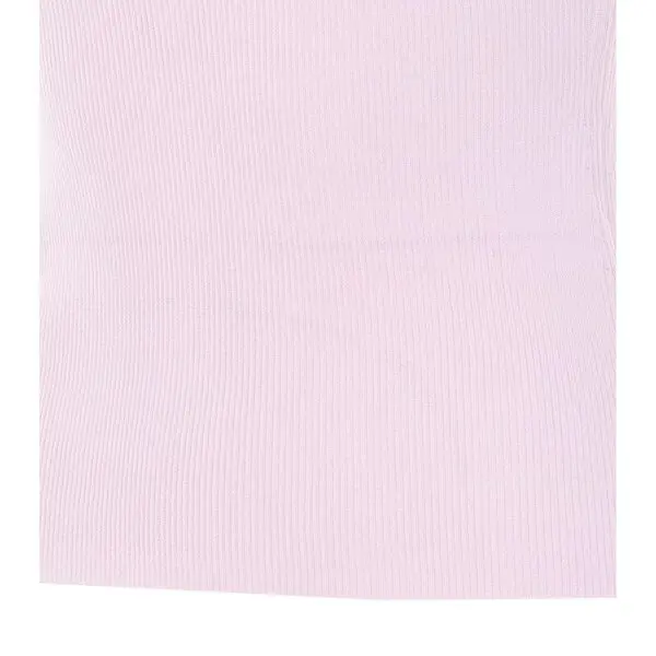 Max Mara Ribbed Short-sleeve Top - Pink