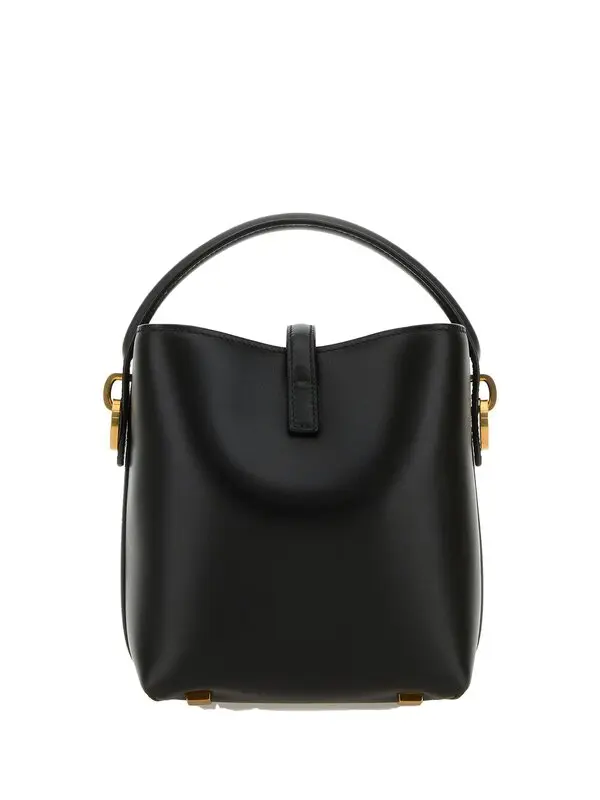 Saint Laurent Le 37 Leather Shoulder Bag - Black