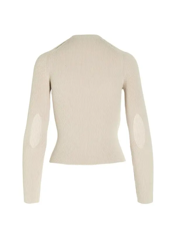 Fendi Cotton Cardigan - Cream