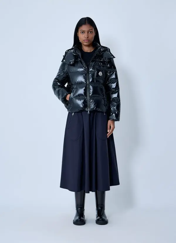 Moncler Andro Short Down Jacket - Black