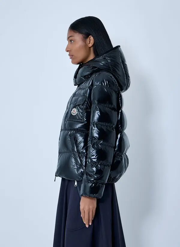 Moncler Andro Short Down Jacket - Black