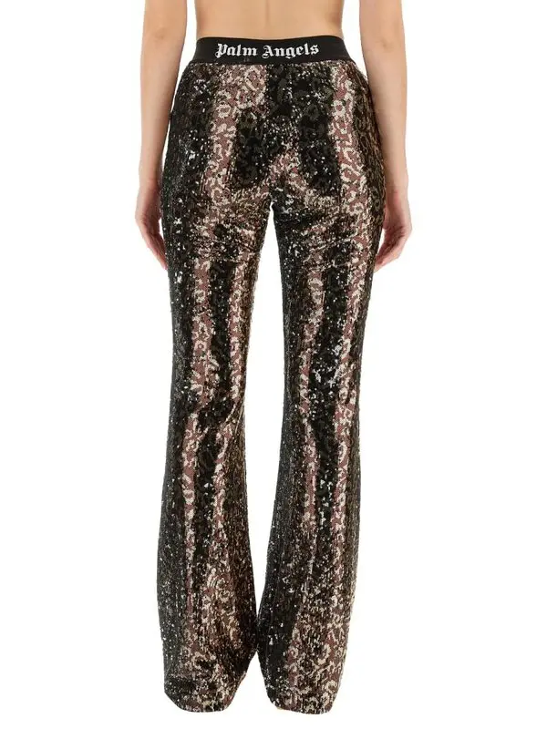 Palm Angels Flare Fit Pants - Multicolor