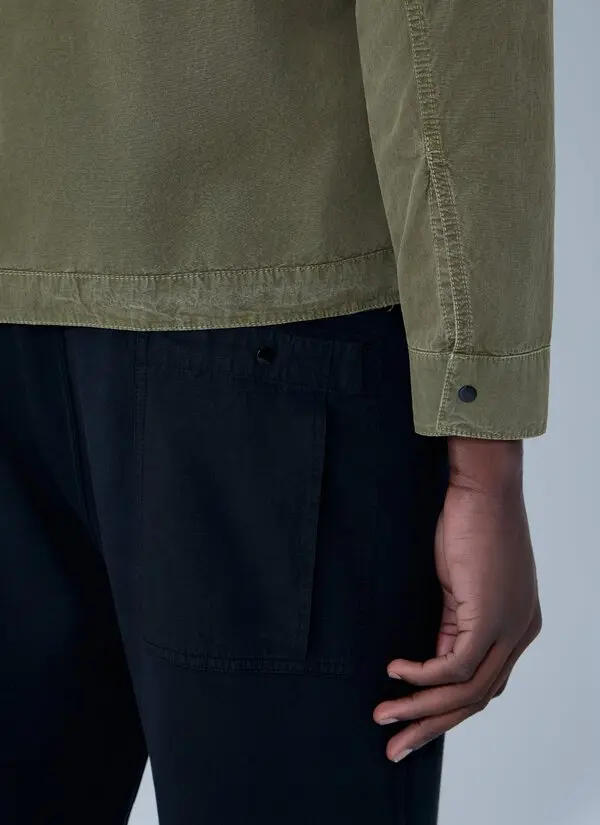 Stone Island Logo Patch Overshirt