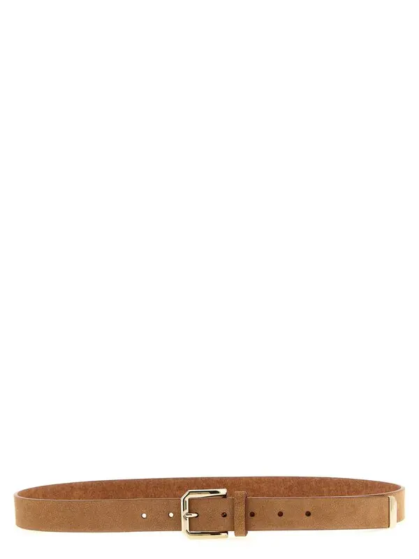 Brunello Cucinelli Inverted Leather Belt