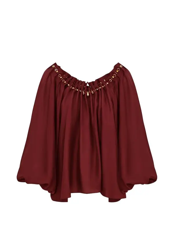 Zimmermann Aster Silk Blouse - Multicolor
