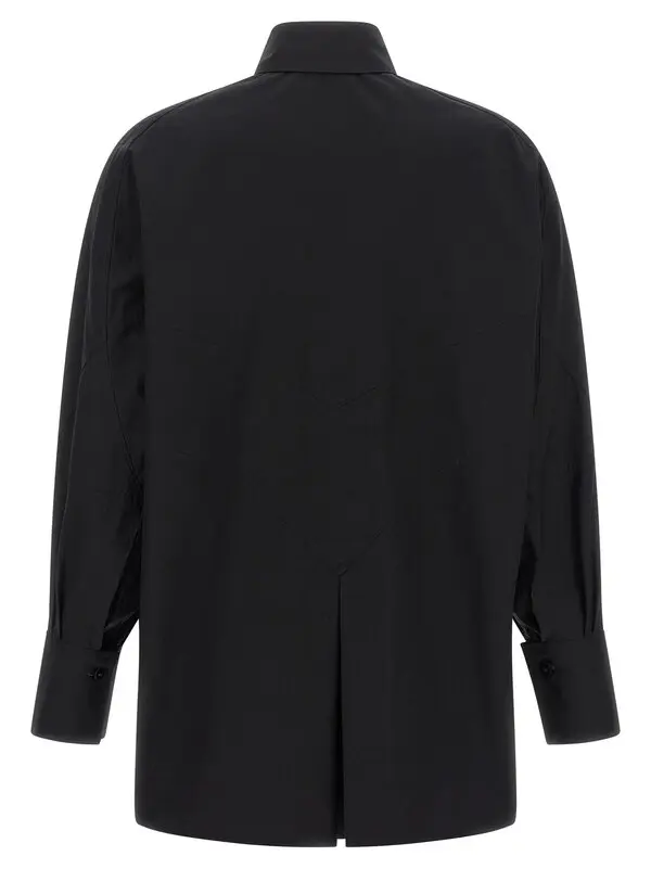 Attico Shaped Hem Shirt