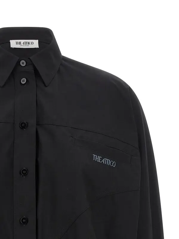 Attico Shaped Hem Shirt