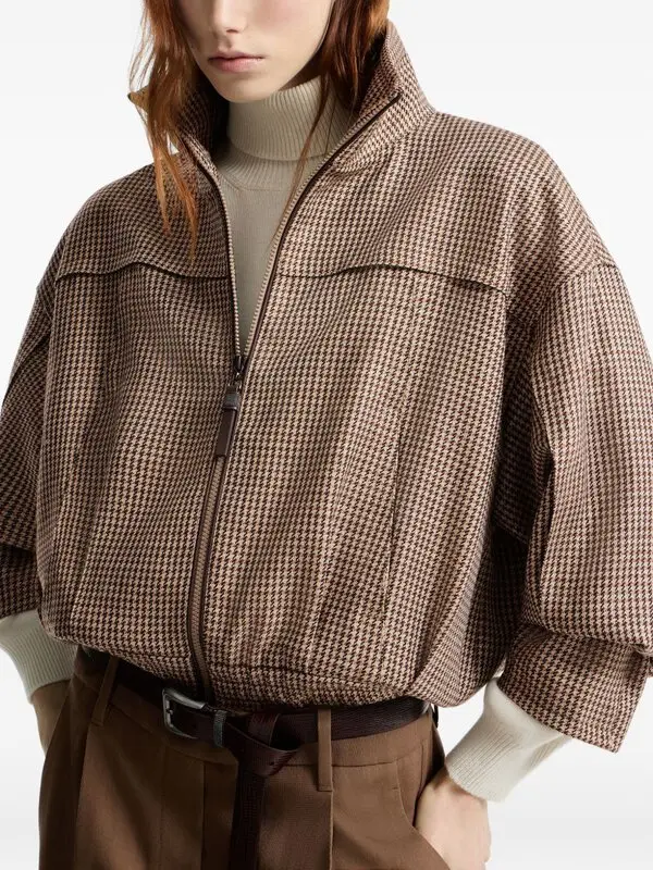 Brunello Cucinelli Wool Blouson Jacket