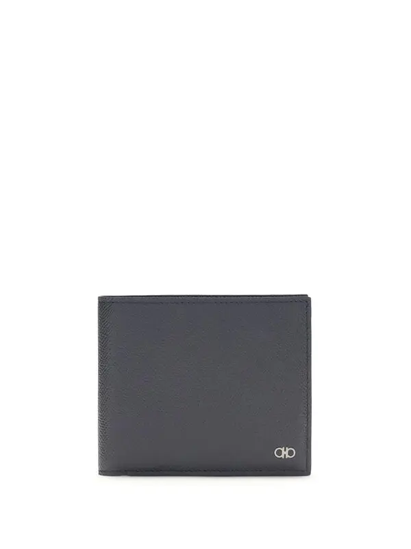 FERRAGAMO Leather Wallet - Blue