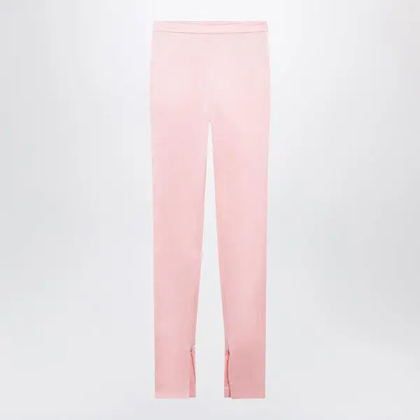 Gucci Stretch Silk Faille Leggings - Pink