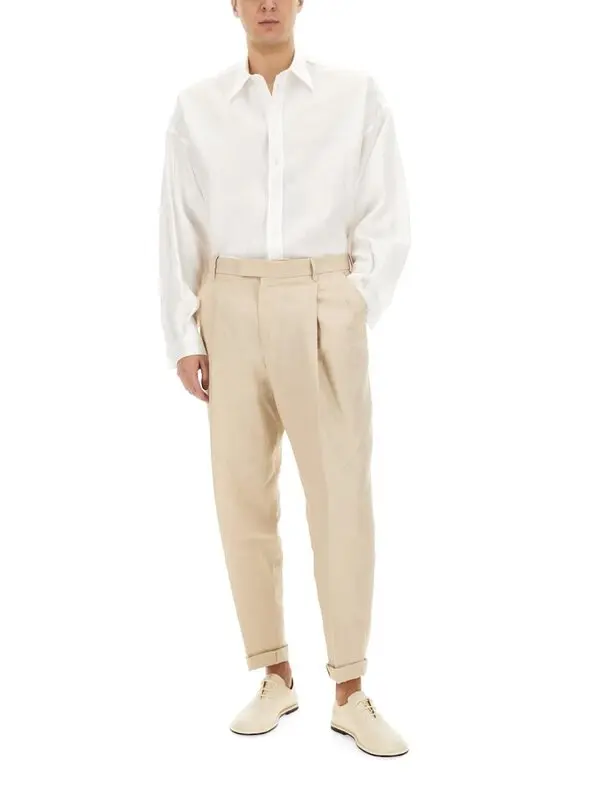 Dolce & Gabbana Linen Shirt - White
