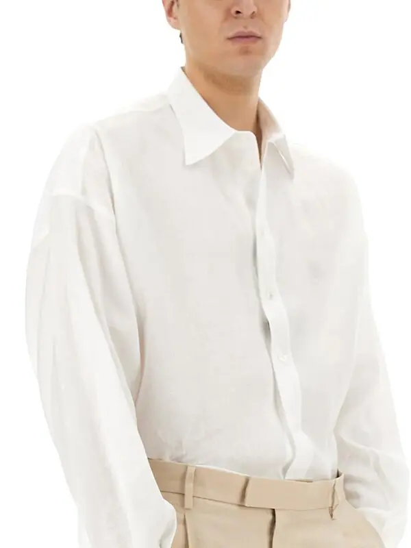 Dolce & Gabbana Linen Shirt - White
