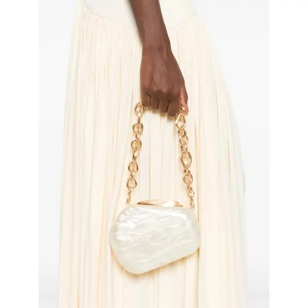 Cult Gaia Clutch Bag - Cream