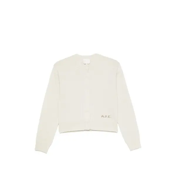A.p.c. Neutrals Knitwear Cardigans