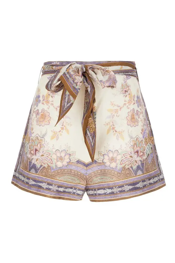 Zimmermann Floral Printed Shorts