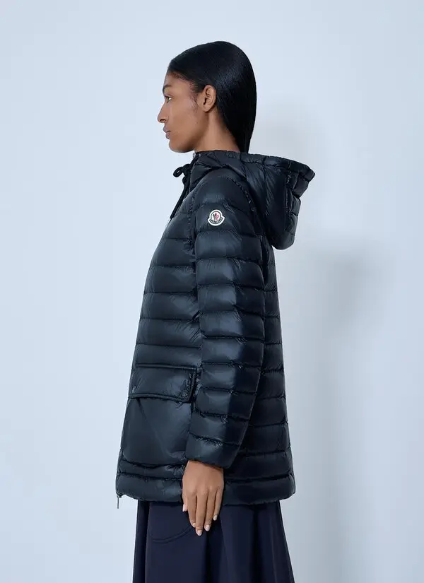 Moncler Jasmin Short Parka Jacket - Black