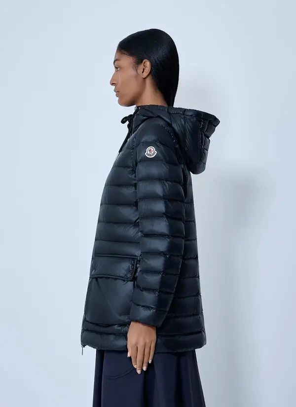 Moncler Jasmin Short Parka Jacket - Black