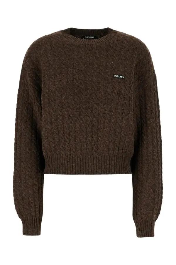ROTATE BY BIRGER CHRISTENSEN Cable Knit Pullover - Multicolor