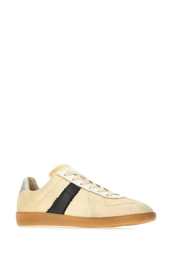 MAISON MARGIELA Lace Up Low Top Sneakers