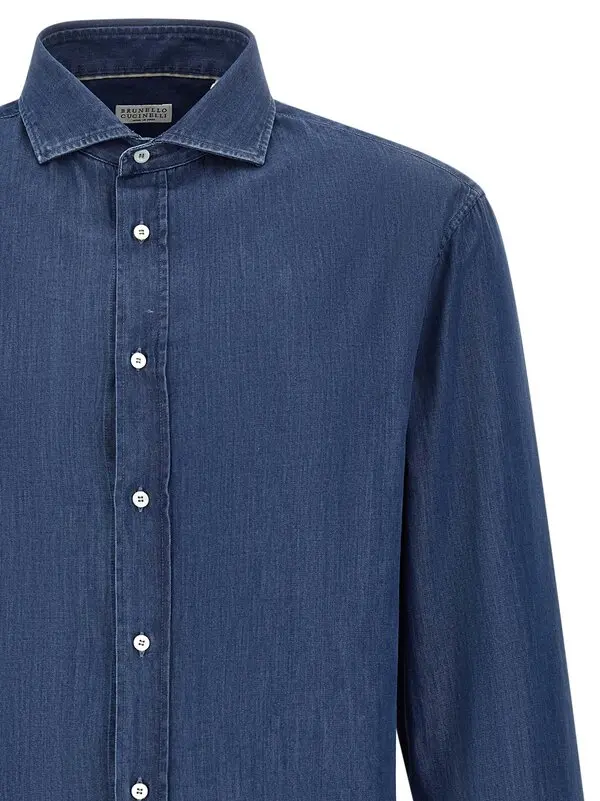 Brunello Cucinelli Denim Shirt