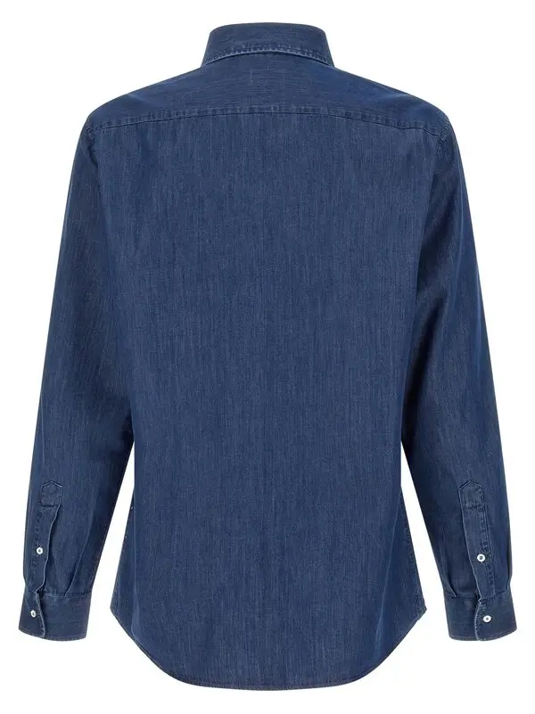 Brunello Cucinelli Denim Shirt - Blue