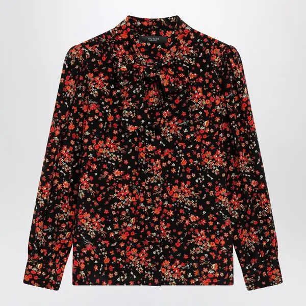 Gucci Silk Printed Shirt