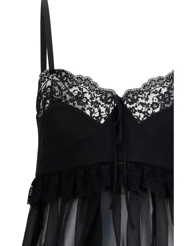 Chloé Crêpe De Chine Camisole Top - Black