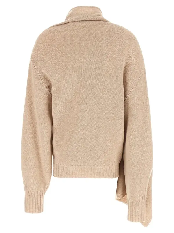 Attico Sweater With Scarf