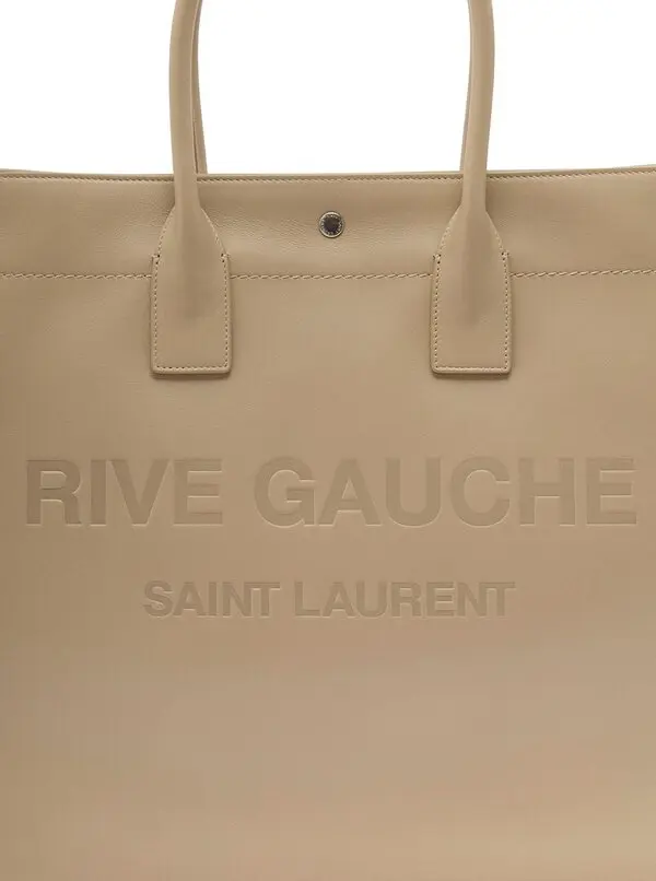 Saint Laurent Leather Tote Bag - Multicolor