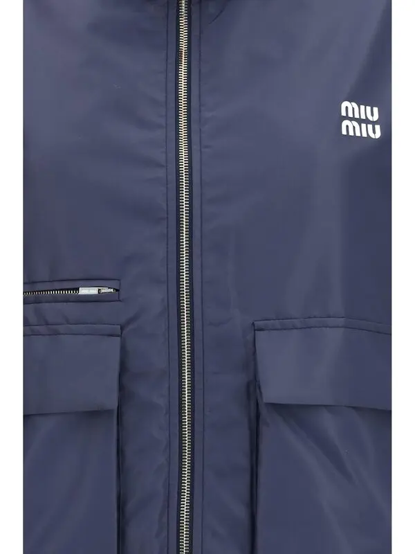 Miu Miu Technical Canvas Jacket