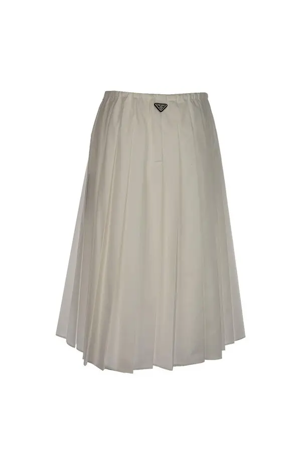 Prada Pleated Skirt - Multicolor