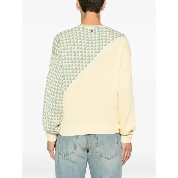 Versace Neutrals Sweaters & Knitwear Jumpers - Cream