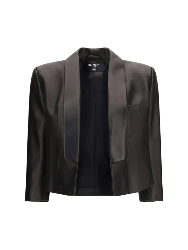 Balmain Spencer Leather Jacket