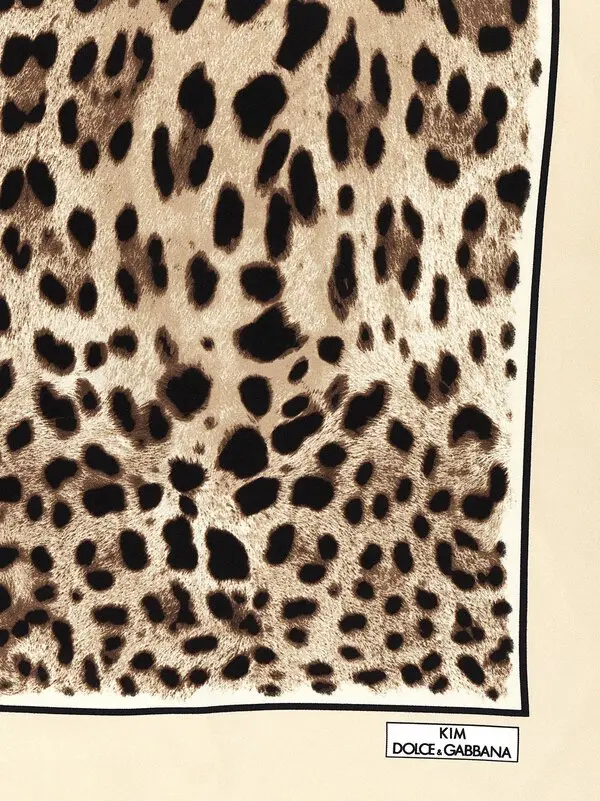 Dolce & Gabbana Leopardo' Scarf