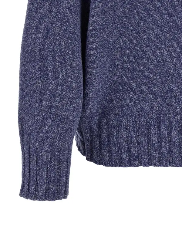 Attico Asymmetrical Hem Sweater