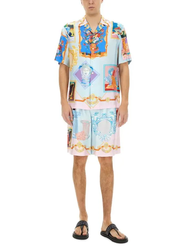 Versace Short In Silk