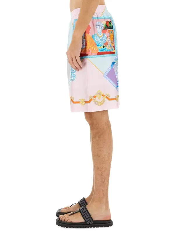 Versace Short In Silk