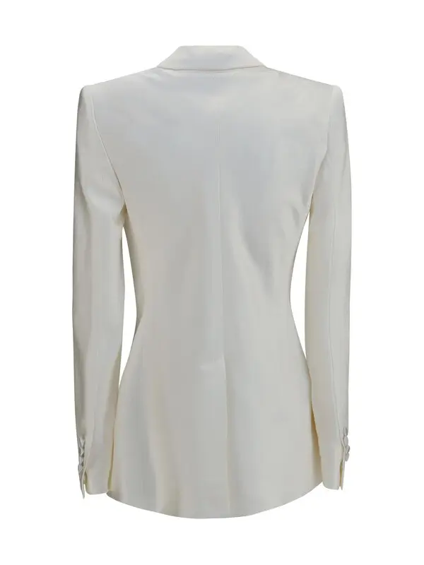 TOM FORD Polka-dot Satin Double-breasted Blazer