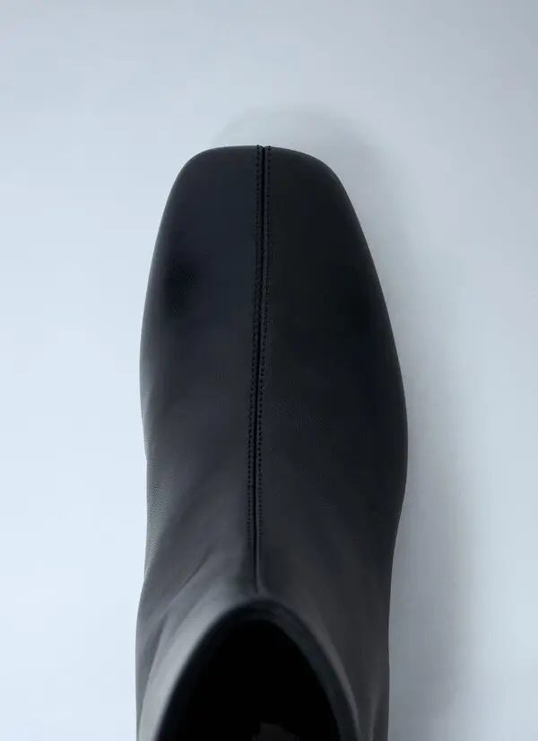 TOTEME Classic Day Leather Ankle Boots