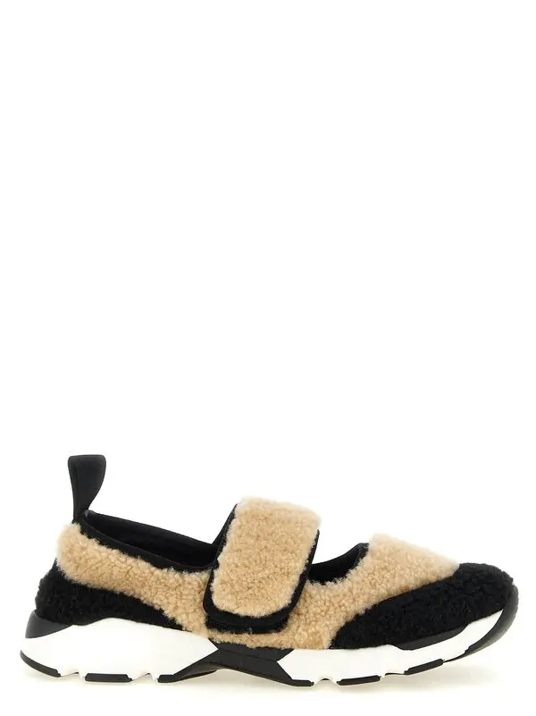 Marni Mary Jane Fur Sneakers